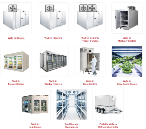 Types and Uses of Walk-Ins For Diverse Industry Demands