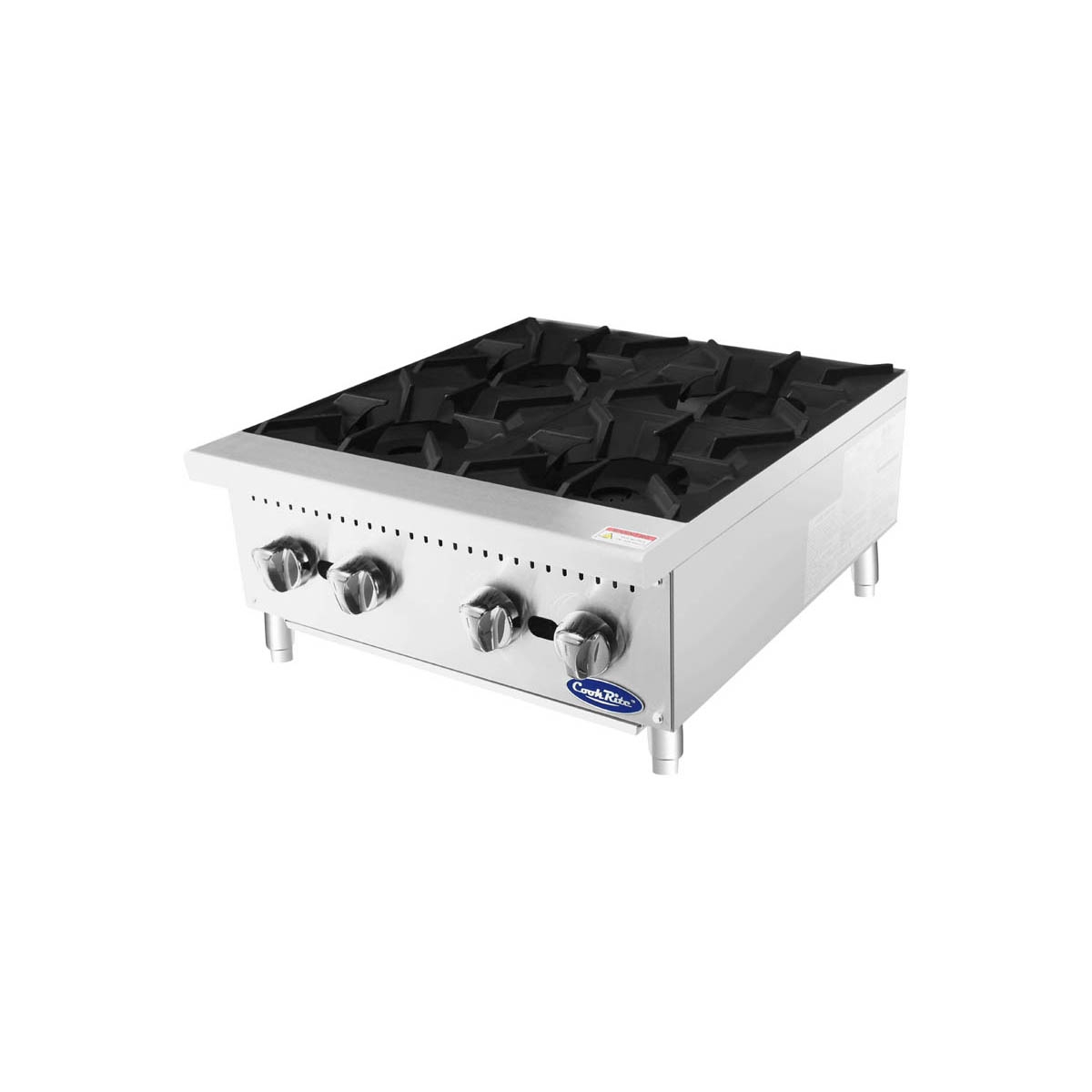 Atosa USA ACHP-4 24" Countertop (4) Burners Gas Hotplate